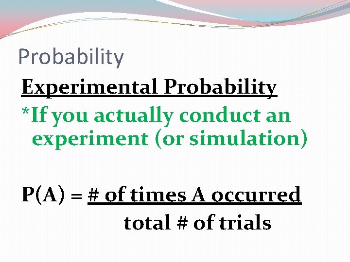 Probability Introduction Chapter 6 Probability How likely an