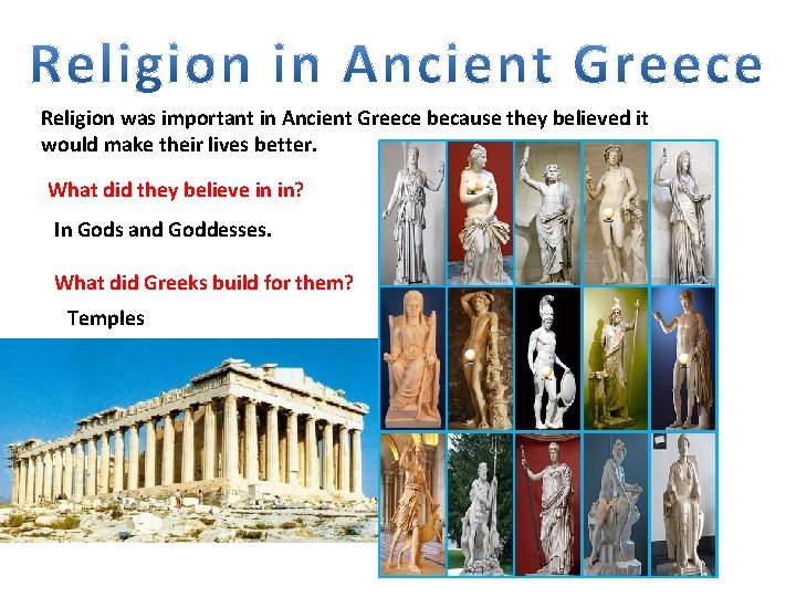 What is religion It is the belief in