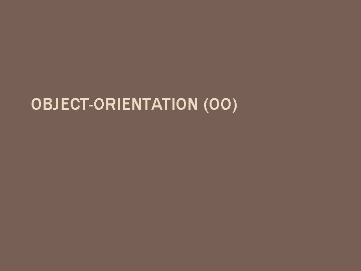 Objectoriented Programming Oop Lecture No 1 Course Objective