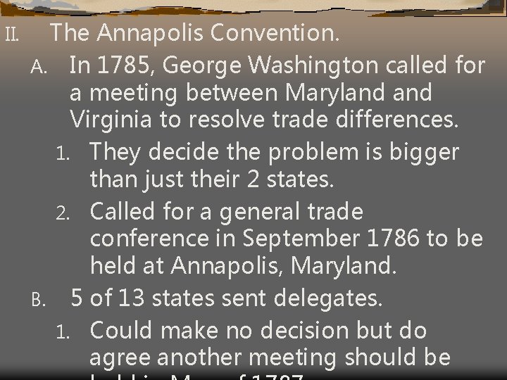 The Colonial Political Experience 2 Basic Questions Why