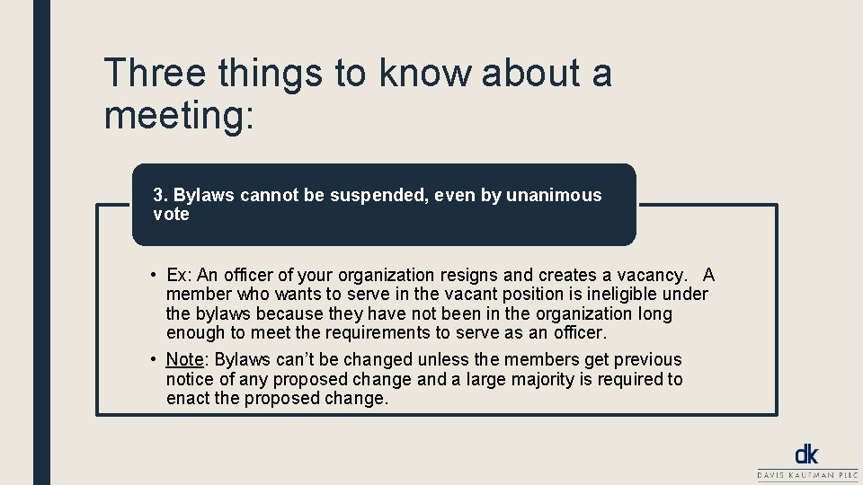 HELP YOUR MEETINGS RUN SMOOTHLY ROBERTS RULES OF