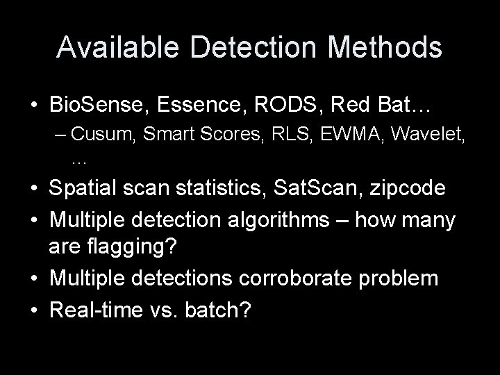 Detection and Analysis Perspectives of Both Data Monitors