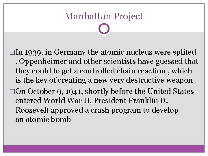 J Robert Oppenheimer Childhood and education Oppenheimer was