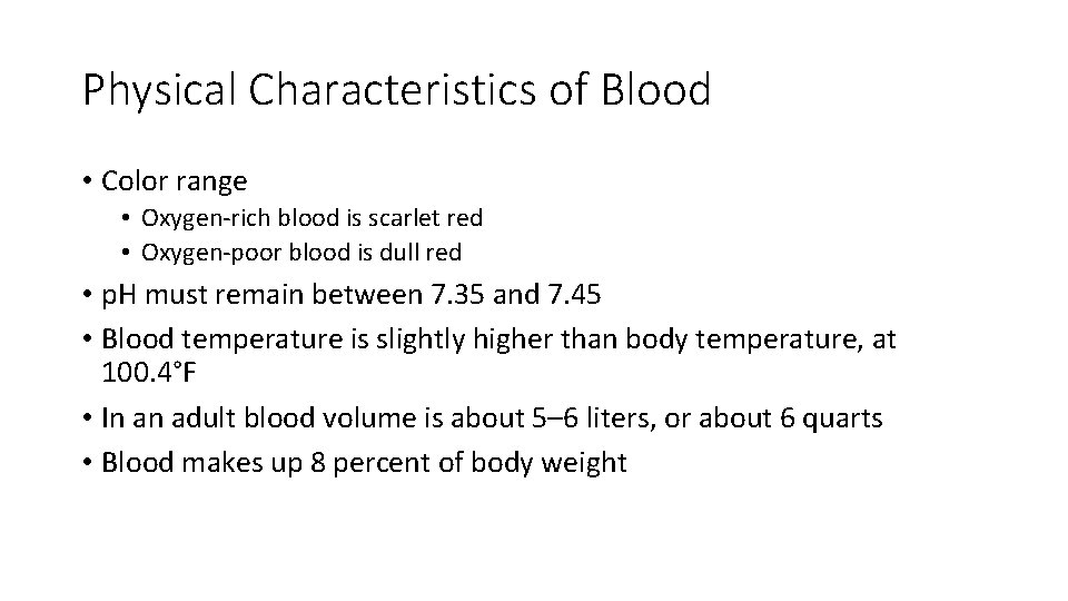 Blood Blood Blood transports everything that must be