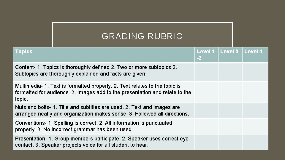 1 4 18 Brown AC ELA LEARNING TARGET
