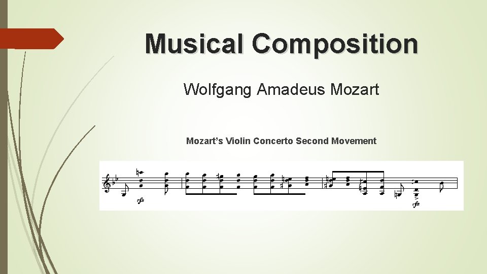 Musical Analysis Presentation Ludwig Van Beethoven Wolfgang Amadeus