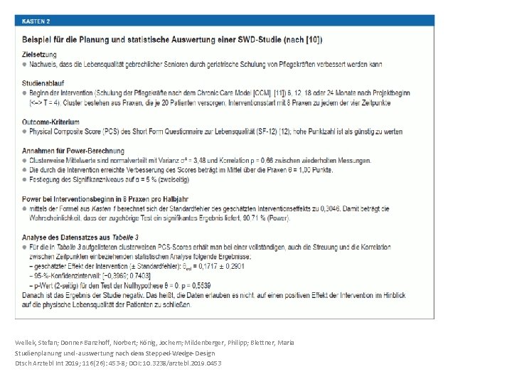 Wellek Stefan DonnerBanzhoff Norbert Knig Jochem Mildenberger Philipp