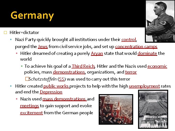 Which effects of WWI became causes of WWII