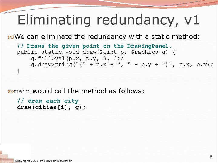 Building Java Programs Chapter 8 Lecture 8 2
