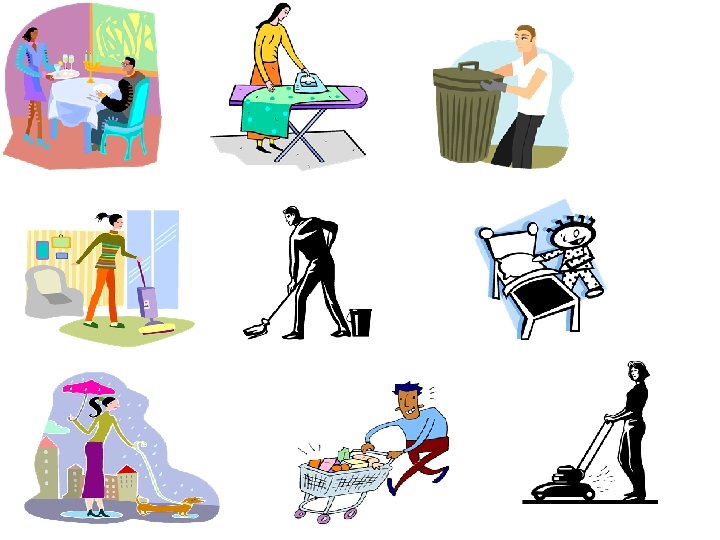 Los Quehaceres deberes de la Casa Los quehaceres