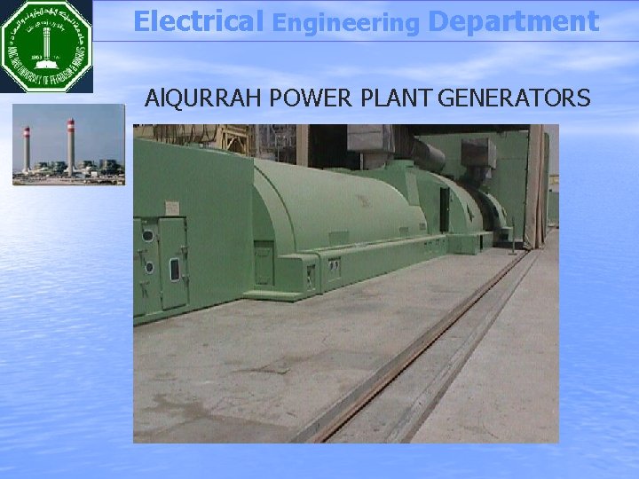 Electrical Engineering Department Electric Generator Done by Abdullah