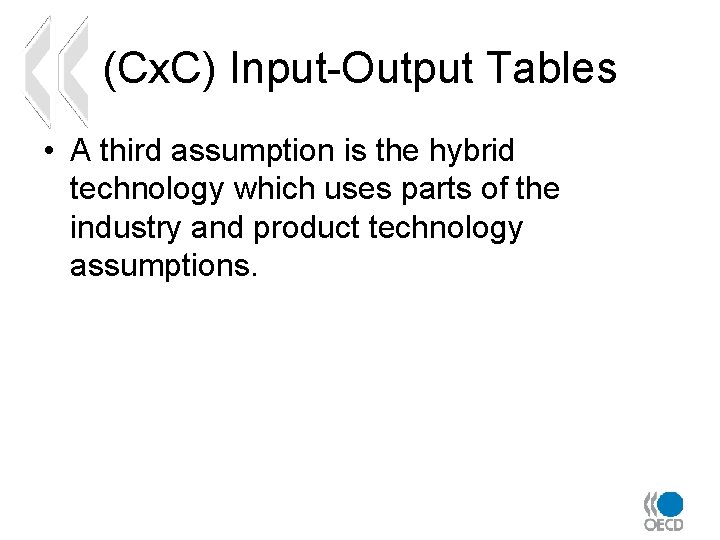 The OECD InputOutput database and SupplyUse Tables in