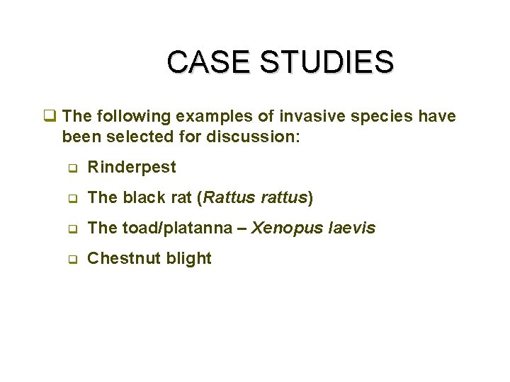 BCB 341 Principles of Conservation Biology THREATS TO