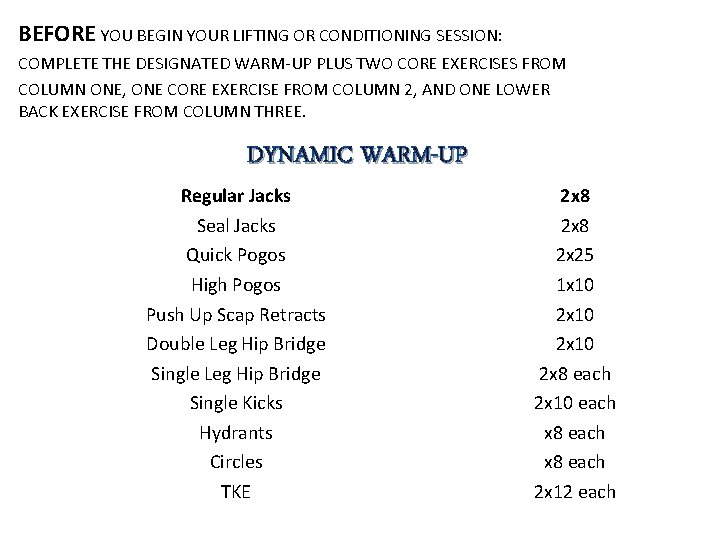 BLUE DEVIL TRACK AND FIELD STRENGTH AND CONDITIONING