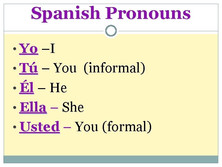 Gramtica 1 SUBJETOS Y VERBOS Verbs Action Words