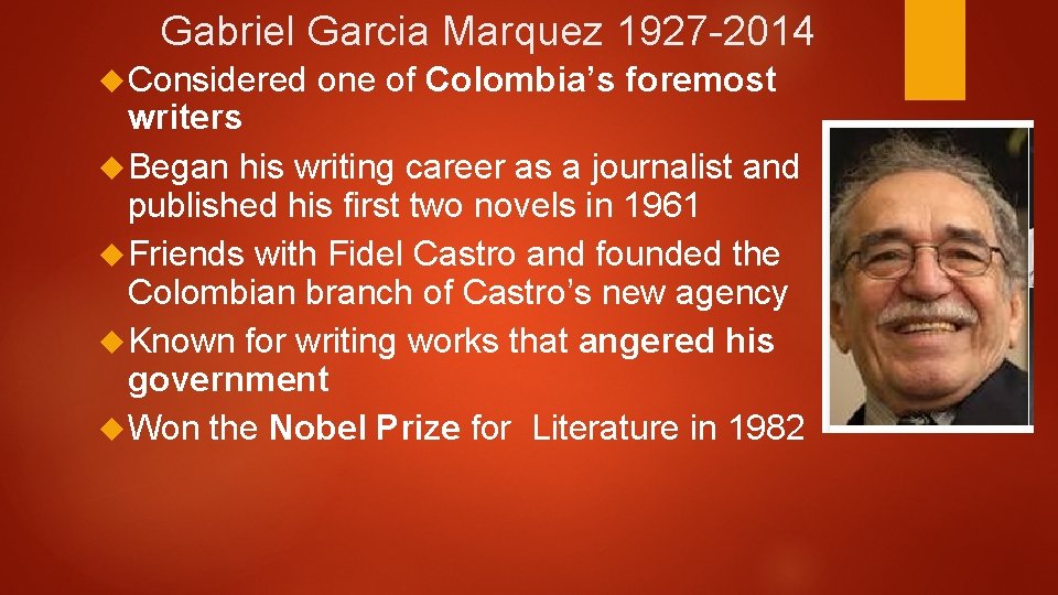 Folktales and Magical Realism PART ONE Learning Objectives