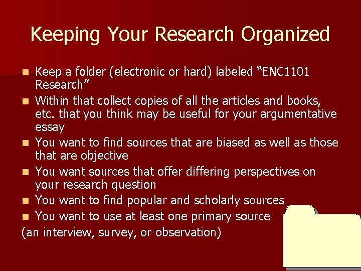 Annotated Bibliography The Process 1 2 3 4