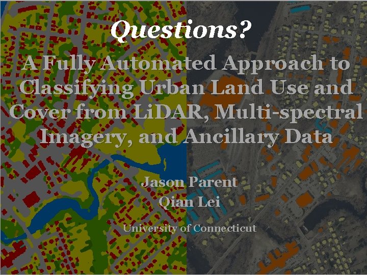 A Fully Automated Approach to Classifying Urban Land