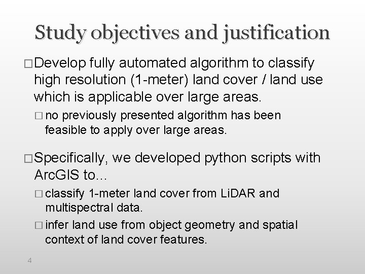 A Fully Automated Approach to Classifying Urban Land