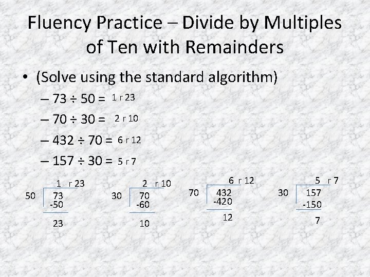 Module 2 Lesson 20 Objective Divide two and