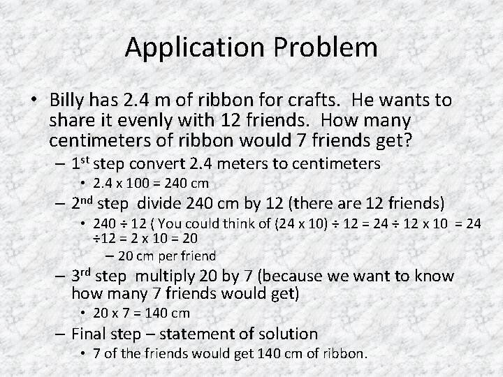 Module 2 Lesson 20 Objective Divide two and