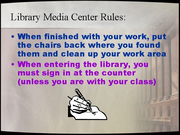 Welcome to the BGHS Library Media Center Library