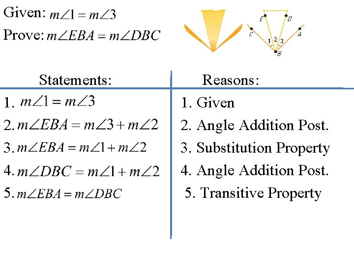 Chapter 2 6 Notes Prove Statements about Segments