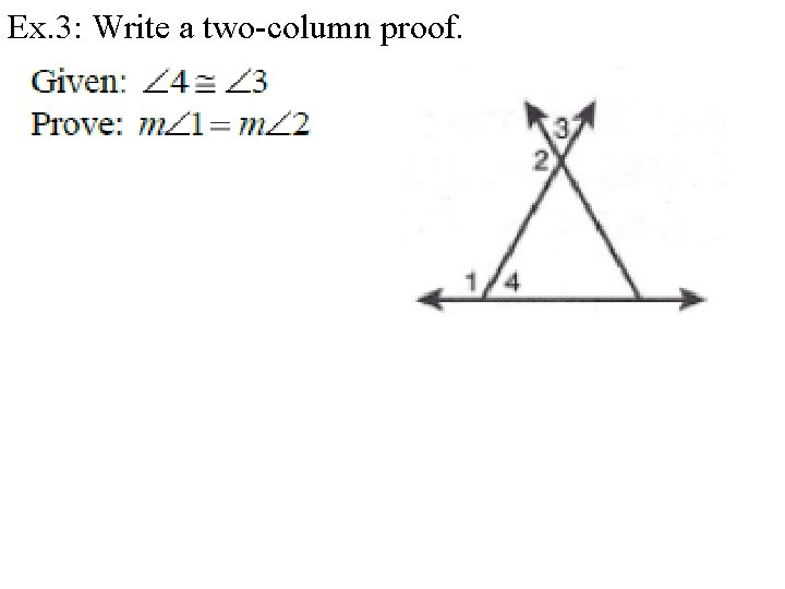 Chapter 2 6 Notes Prove Statements about Segments