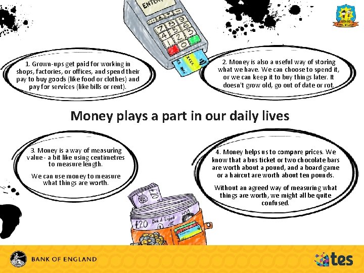 Money and Me What Is Money Learning objective