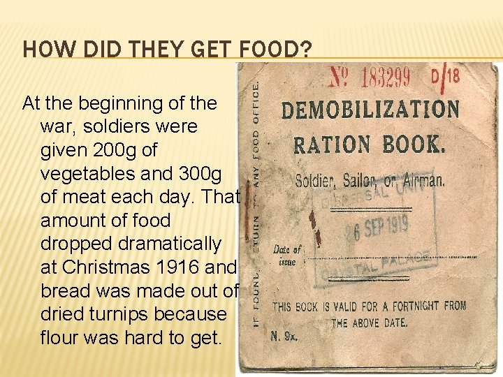 WHAT HAPPENED IN WORLD WAR 1 BY ELEANOR