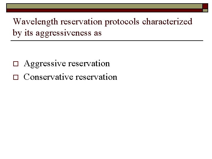 Distributed light path control based on destination routing