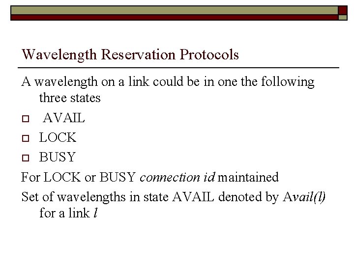 Distributed light path control based on destination routing