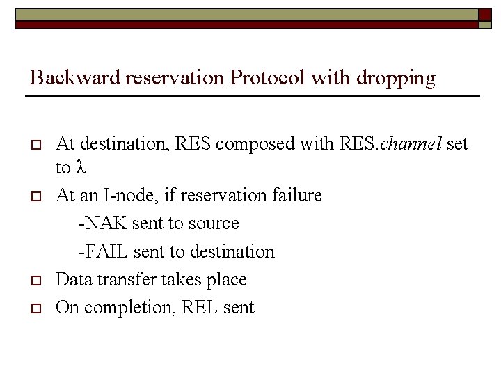 Distributed light path control based on destination routing