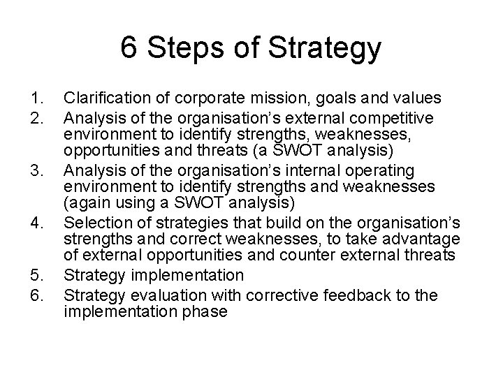 Chapter 2 Strategic Human Resource Management Learning Objectives
