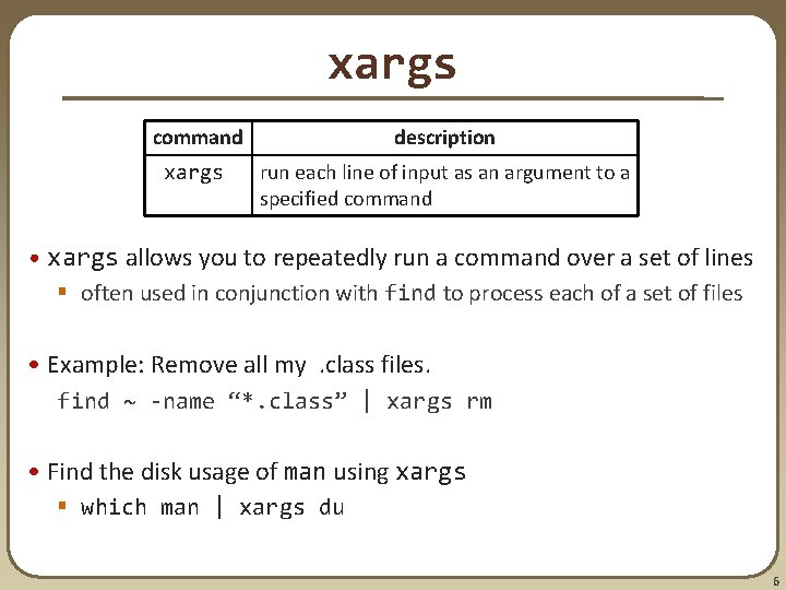 CSE 391 Lecture 3 bash shell continued processes