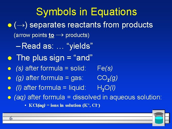 Chapter 11 Chemical Reactions 1 11 1 Describing