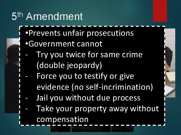 Bill of Rights NOTES FOR ASSIGNMENT 8 st