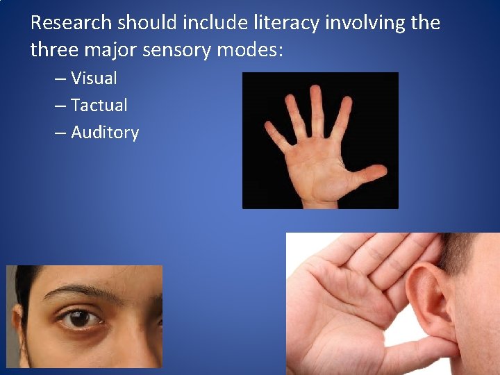 Literacy Acquisition for the Blind and Visually Impaired