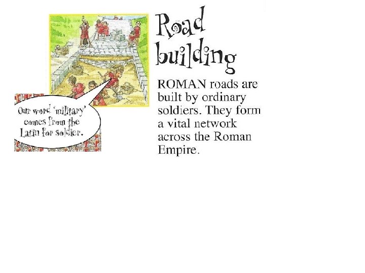 We are learning about the Roman Army so