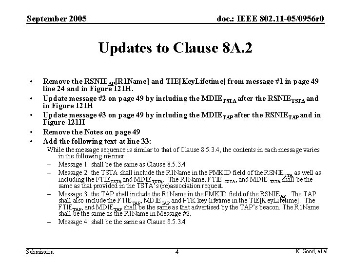 September 2005 doc IEEE 802 11 050956 r
