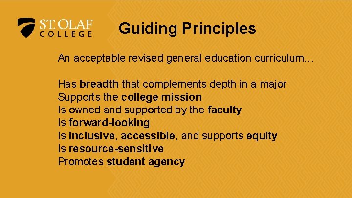 The OLE Core Presented by the GE Task