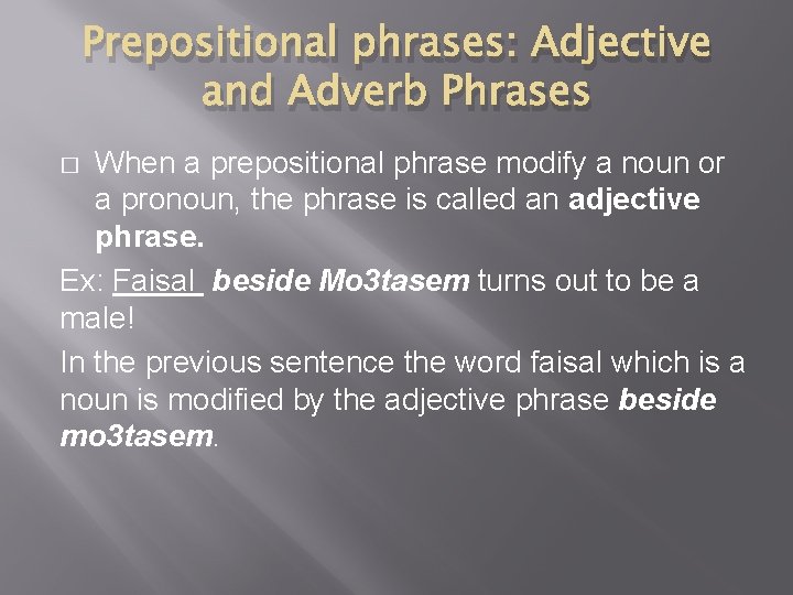 GRAMMAR PRESENTATION By Kareem Rida Group 1 10