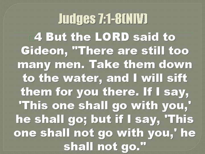 TIPS FOR EFFECTIVE BIBLE WORKING By Joseph G