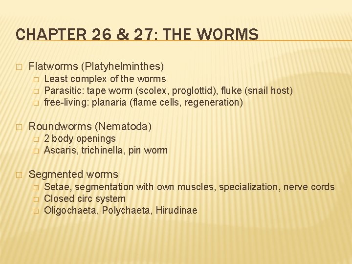 Chapter 17 25 32 BIOLOGY 11 REVIEW CHAPTER