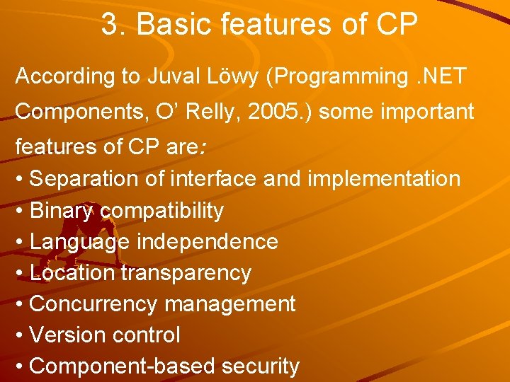 Introduction into component programming based on Java beans