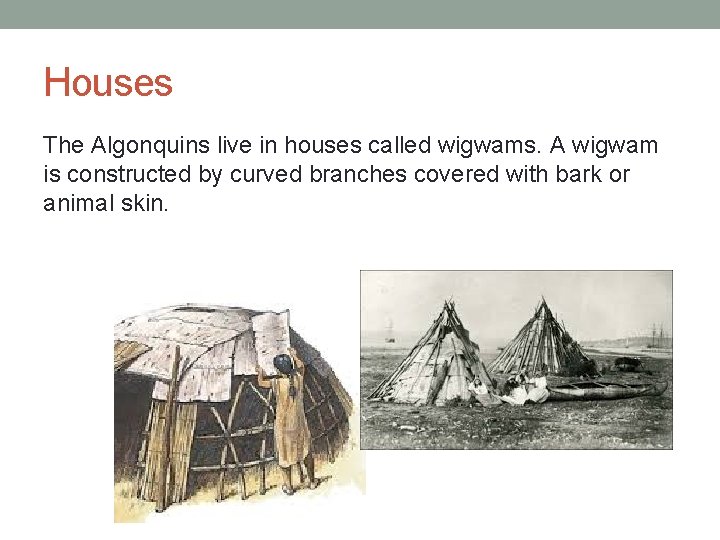 THE ABORIGINALS The first inhabitants of North America