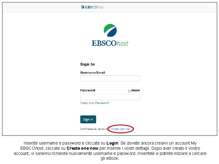 Tutorial Scaricare gli da EBSCOhost connect ebsco com