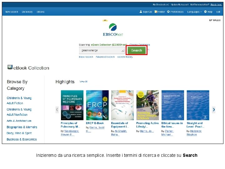 Tutorial Scaricare gli da EBSCOhost connect ebsco com