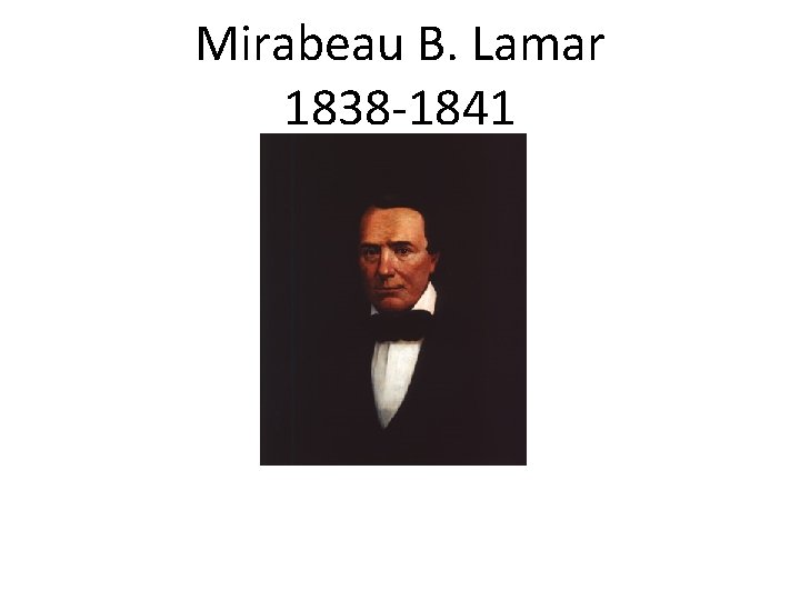 The Republic of Texas 1836 1845 Sam Houston