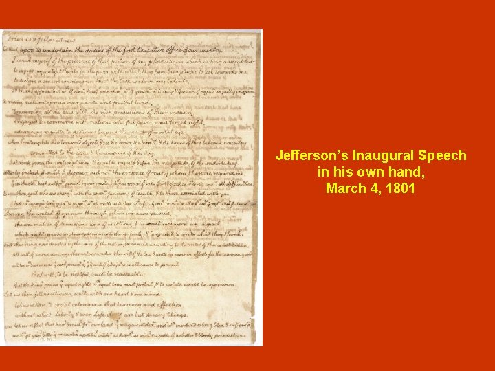 Mr Jefferson Presentation created by Robert Martinez Primary